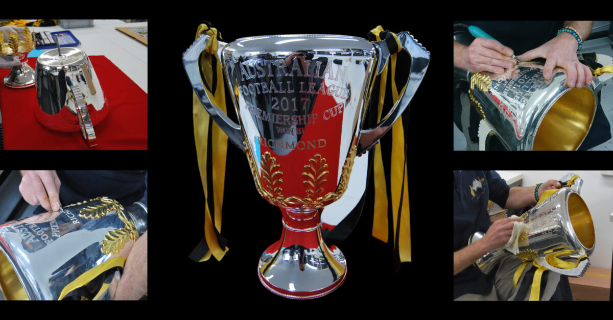 The AFL Premiership Cup Trophies | Cash's Awards