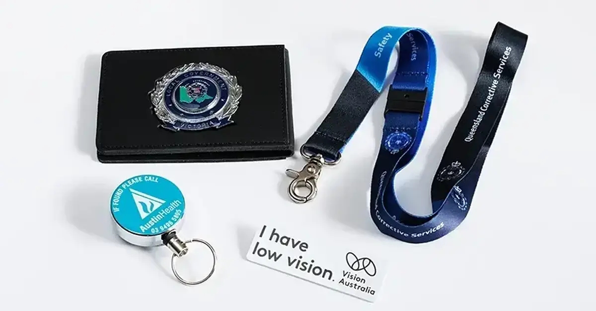 Custom ID Badge, Card, and Pin Products | Cash’s Awards