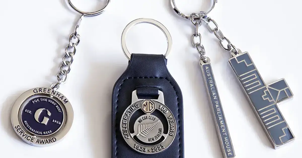 Custom Keyrings & Keychains Australia | Cash's Awards