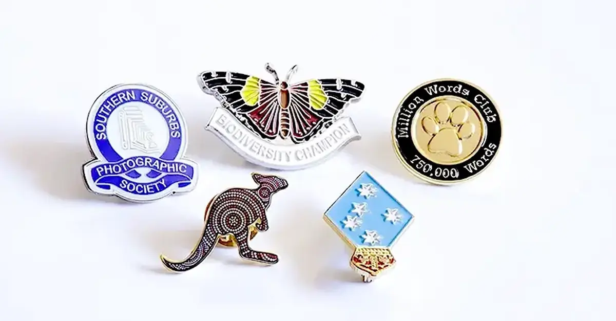 Custom Badges & Lapel Pins Australia | Cash's Awards